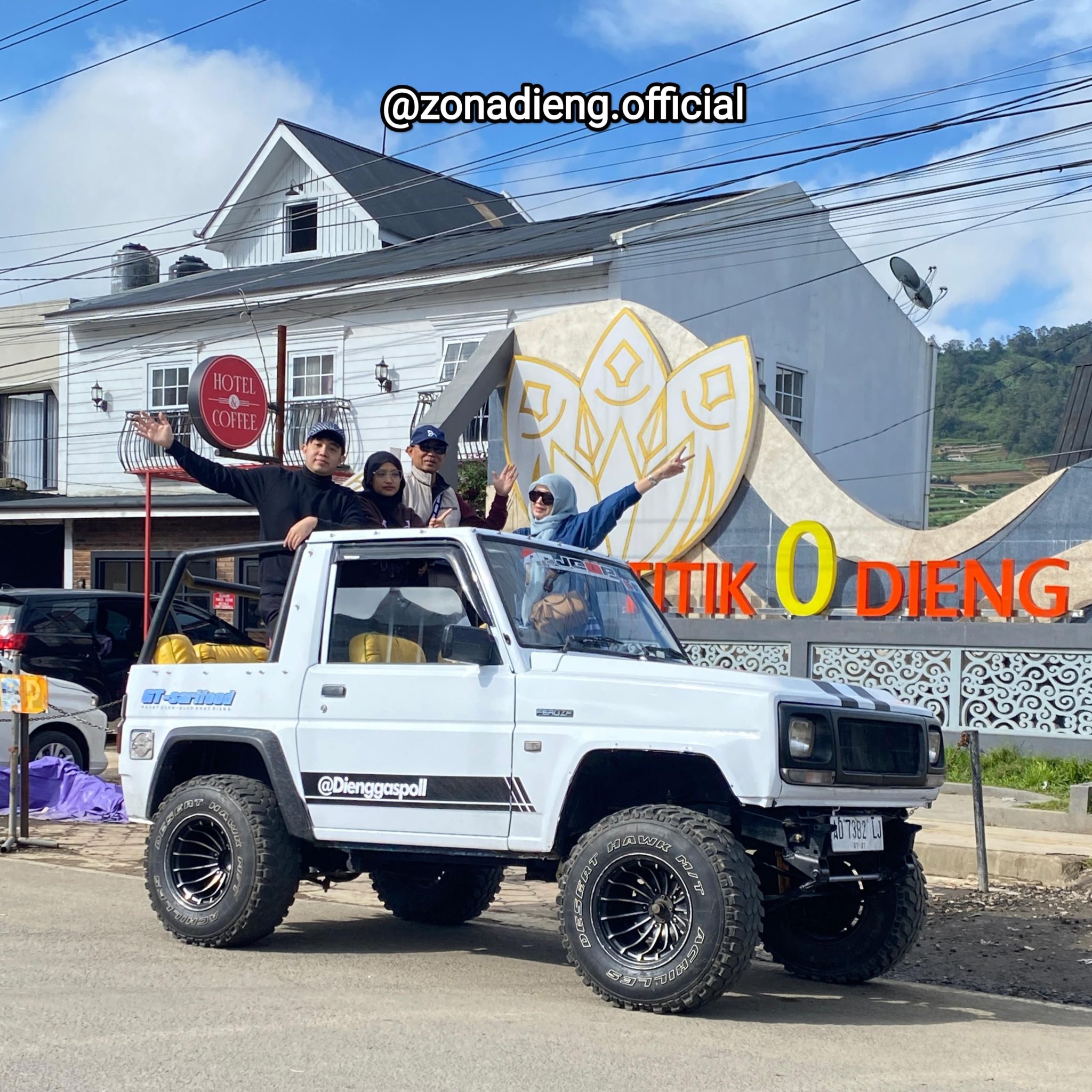 Sewa jeep Wisata Dieng - Mulai 350k/Jeep